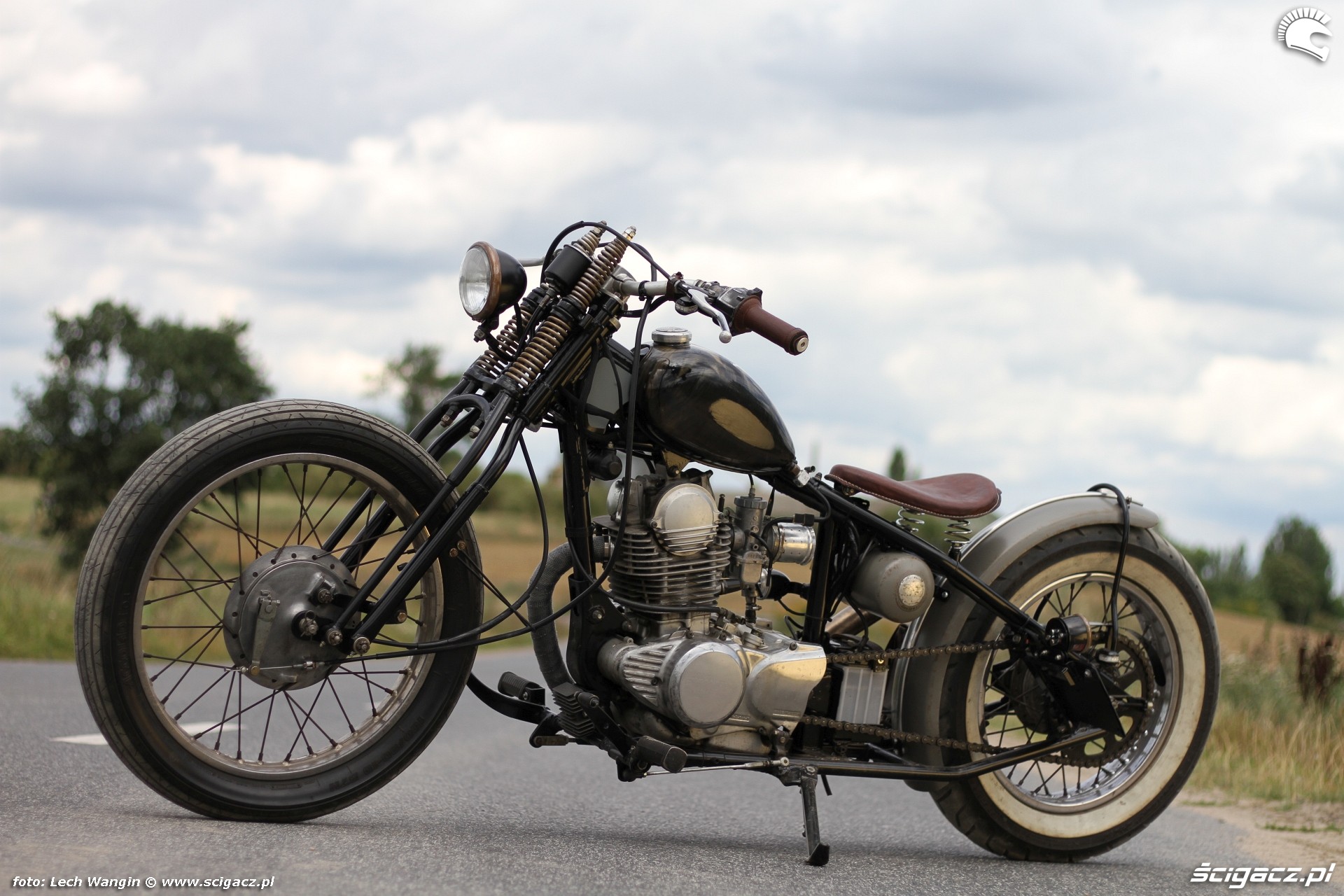 Zdjęcia: 32 Yamaha SR 250 pomyslowy custom - Customowy bobber na bazie ...