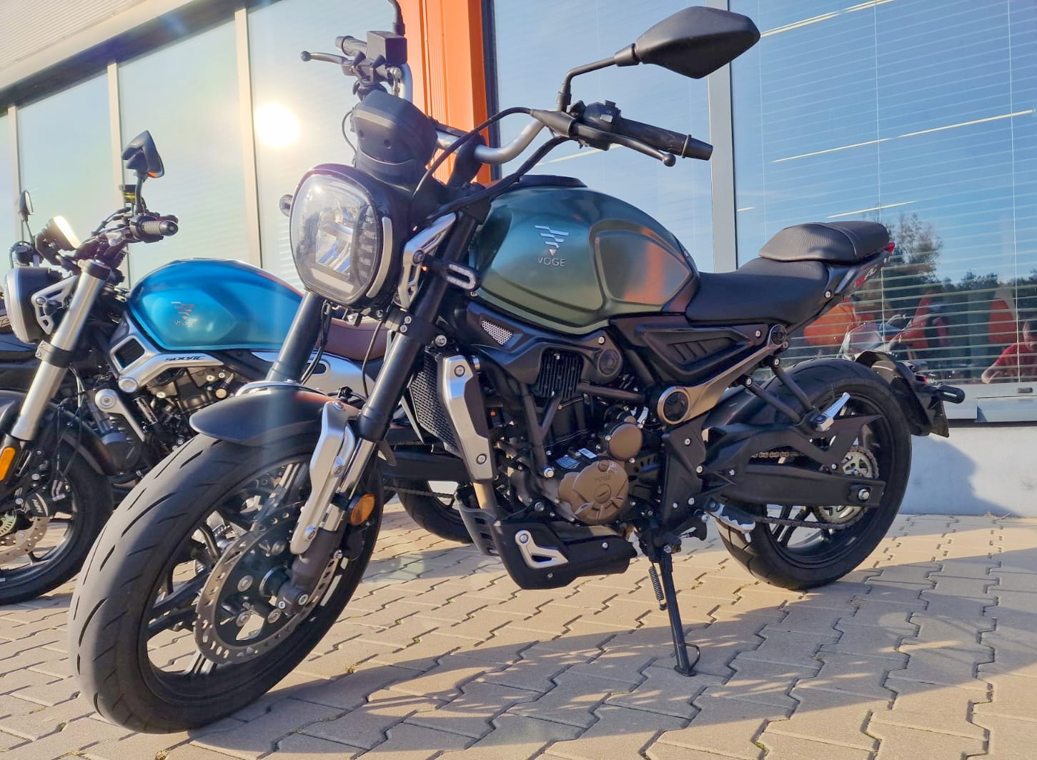 Zdjęcia: voge 300 ac prezentacja tor modlin - voge tor modlin