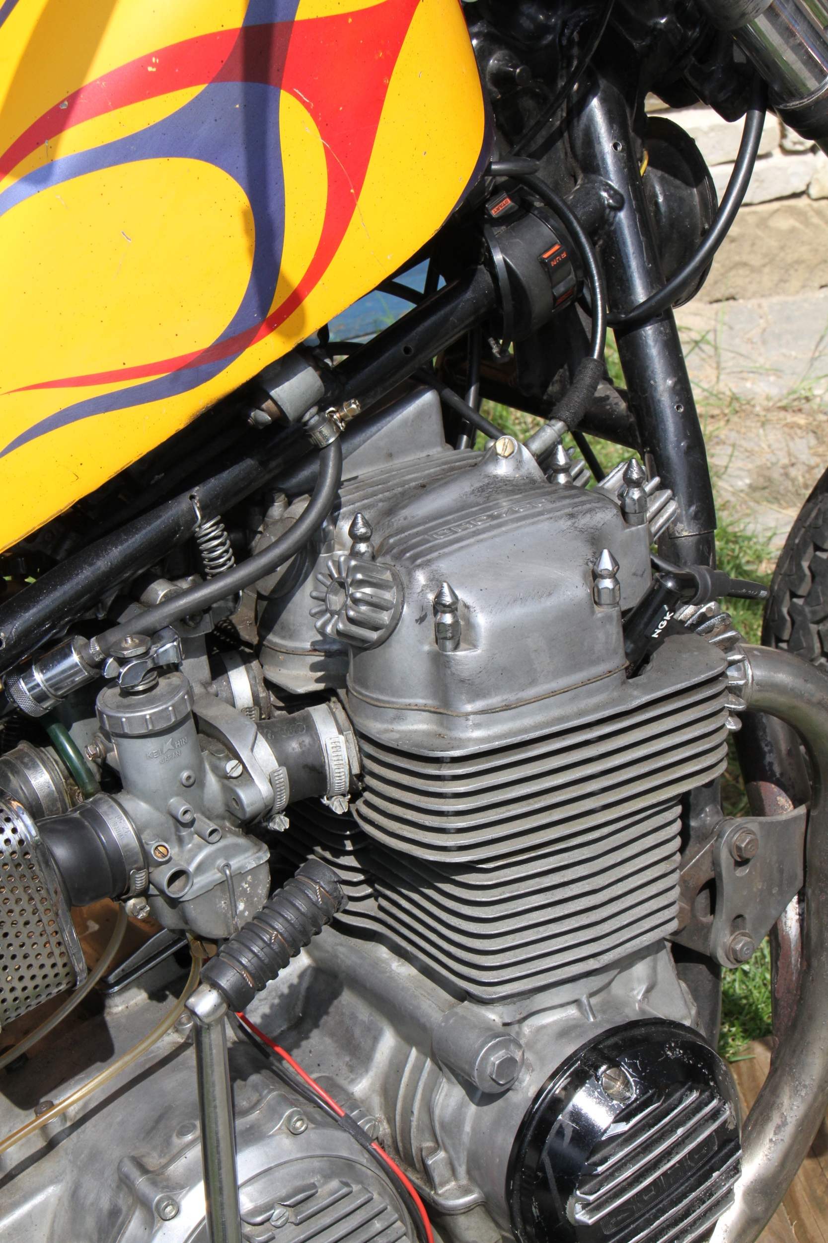 Zdjęcia: 111 Honda CB 750 Four custom - Honda CB 750 Four jako custom