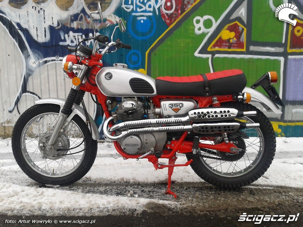 Zdjęcia: Honda CL 350 Scrambler - Honda CL 350 Scrambler jak Feniks z ...
