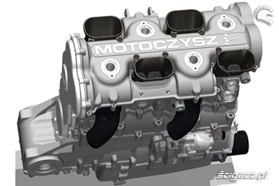 Zdjęcia: MotoCzysz C1 motor render - MotoCzysz w MotoGP