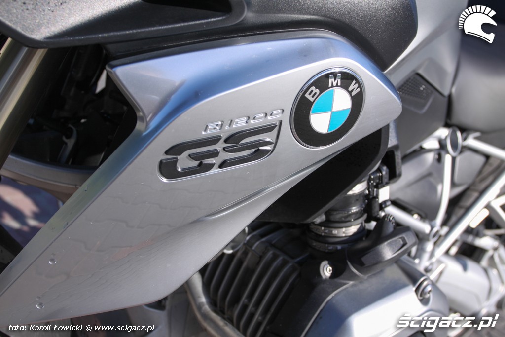 Zdjęcia: logo gs BMW R1200GS - BMW R1200GS wiecej mocy i nie tylko