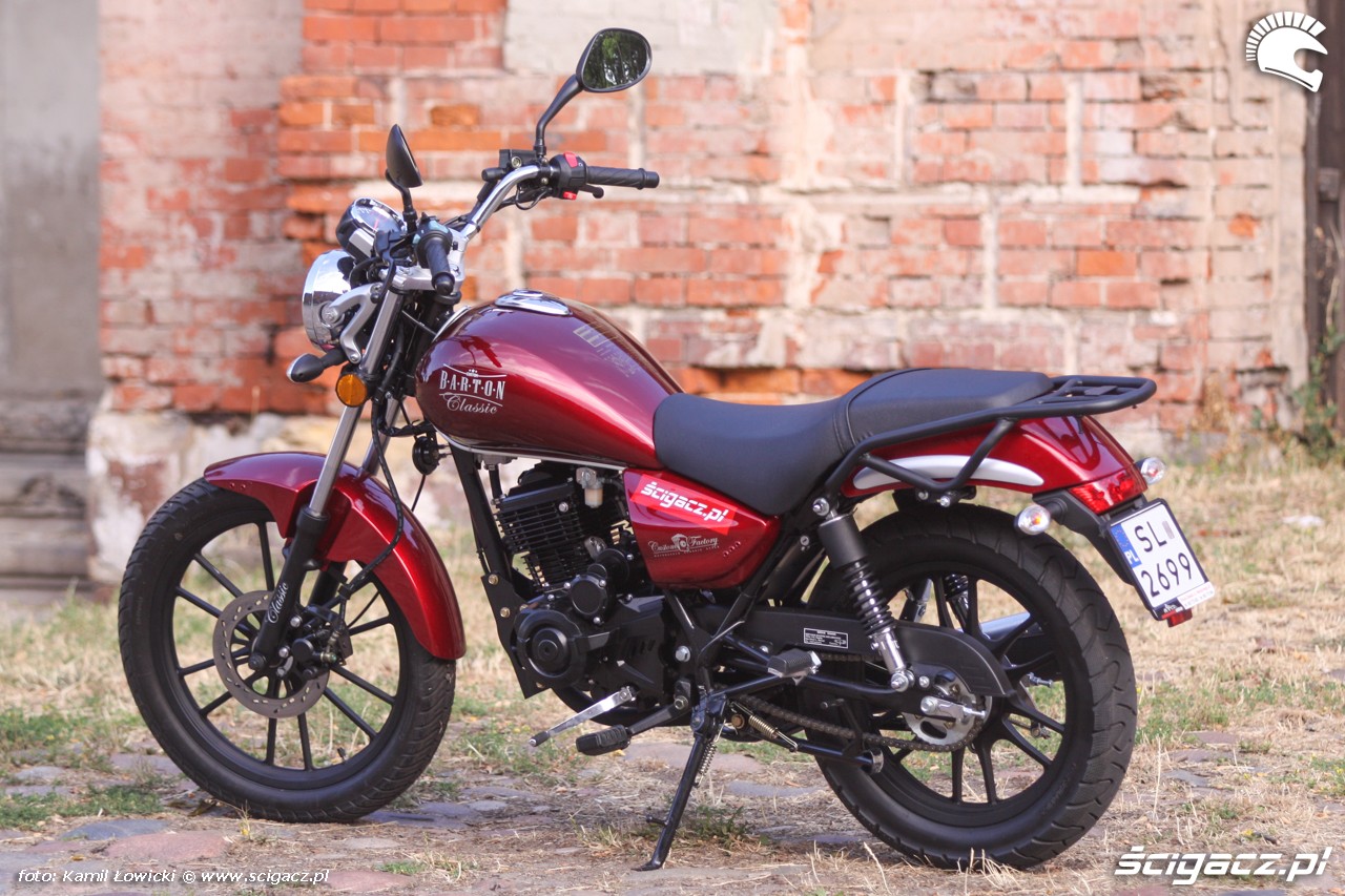 Zdjęcia: lewy tyl Barton Classic 125 Scigacz pl - Barton Classic 125 z ...