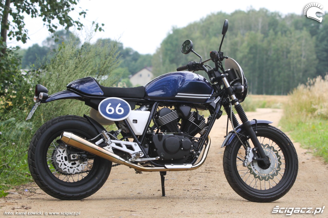 Zdjęcia: bok z prawej Romet Scrambler 250 Scigacz pl - Romet SCBM 250 ...