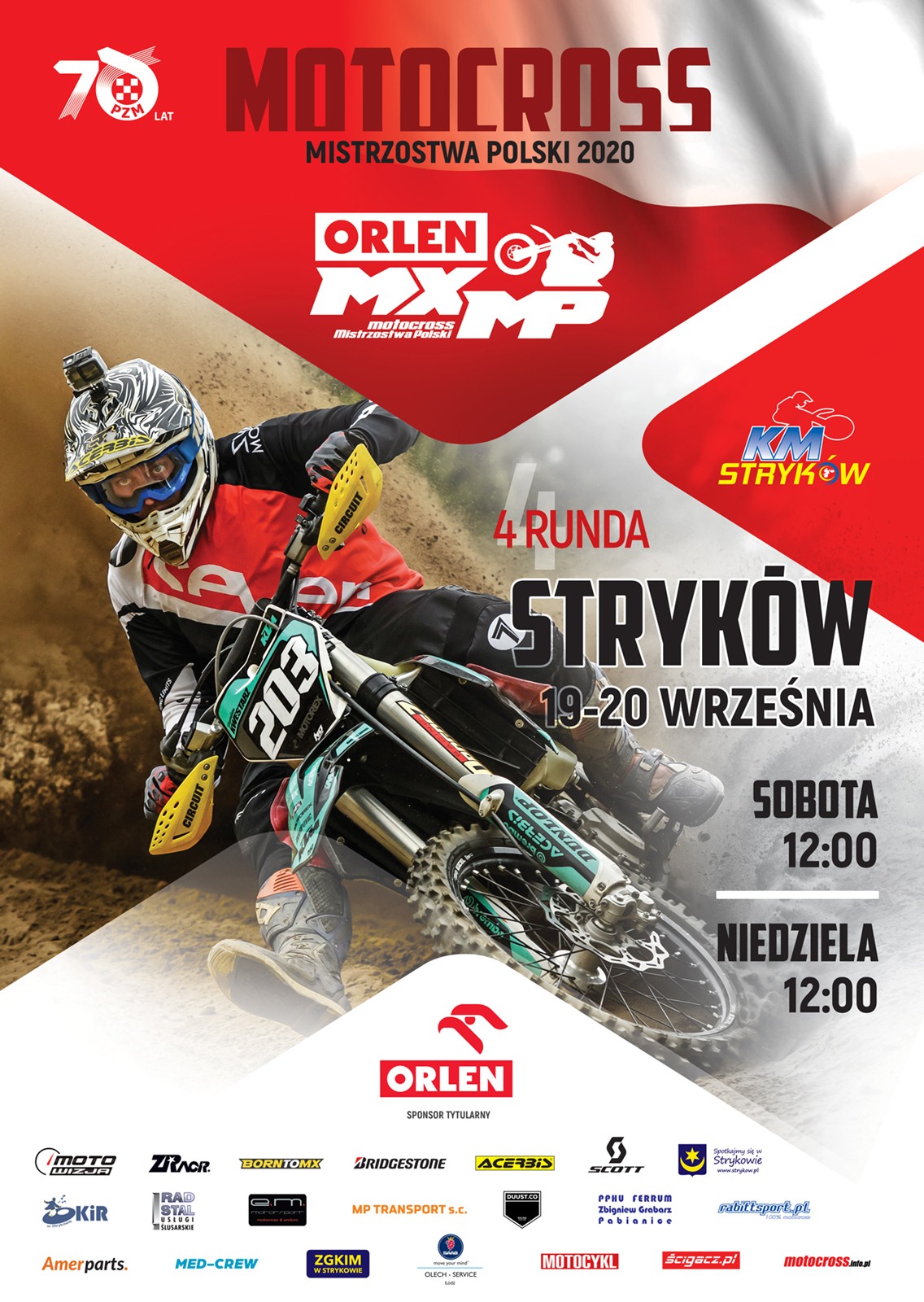 Zdjęcia: plakat ORLEN MXMP Stryk lw 2020 - Seria ORLEN MXMP nabiera ...