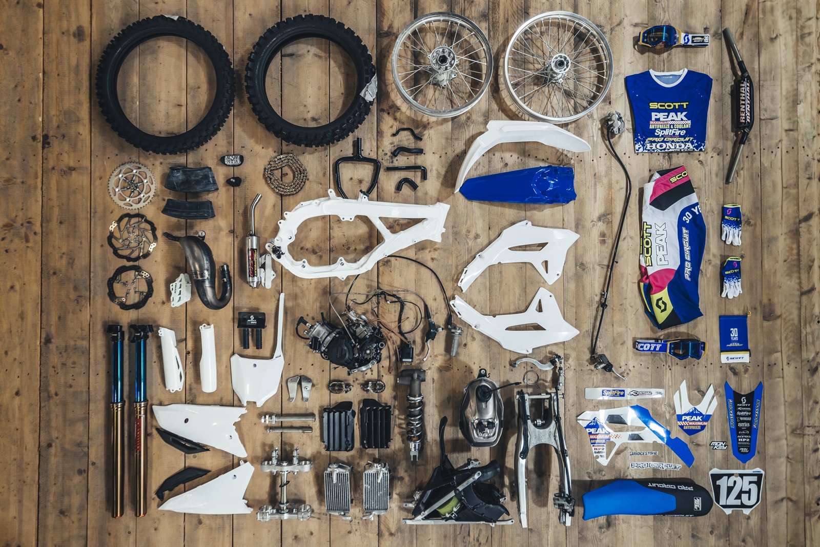 Zdjęcia: Honda SCOTT Pro Circuit parts - Motocykl Honda SCOTTPro ...