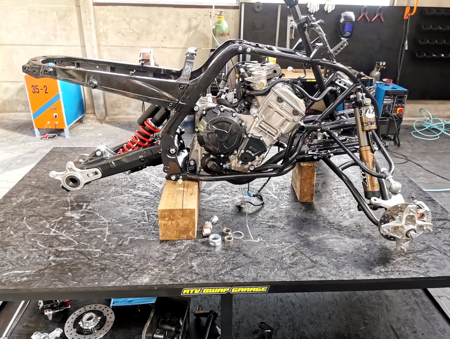 Zdjęcia: Yamaha Raptor 1000cc SWAP BMW S1000R 02 - Quad z silnikiem ...