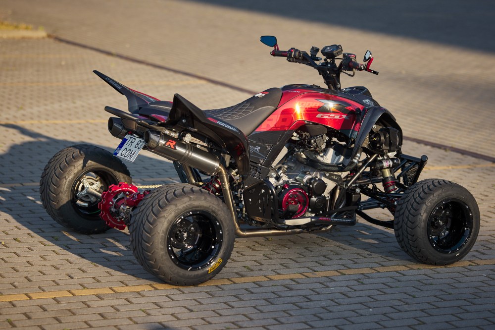 Zdjęcia: 10 Yamaha Raptor GSX R 1000 z boku - Hybryda quada z ...